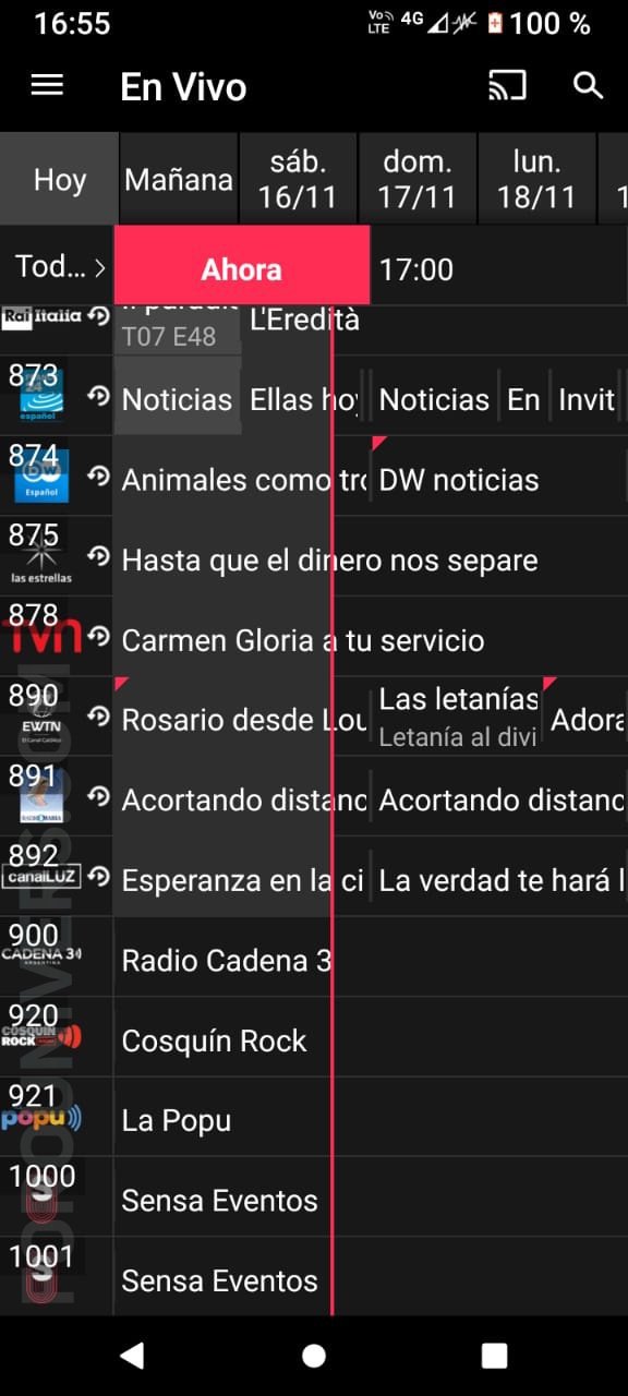 Sensa TV y APP | Bariloche | Grilla de Canales | 2025 - Grillas de ...