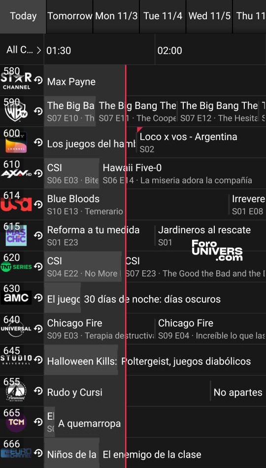 Sensa TV y APP | Córdoba | Grilla de Canales | 2025 - Grillas de ...